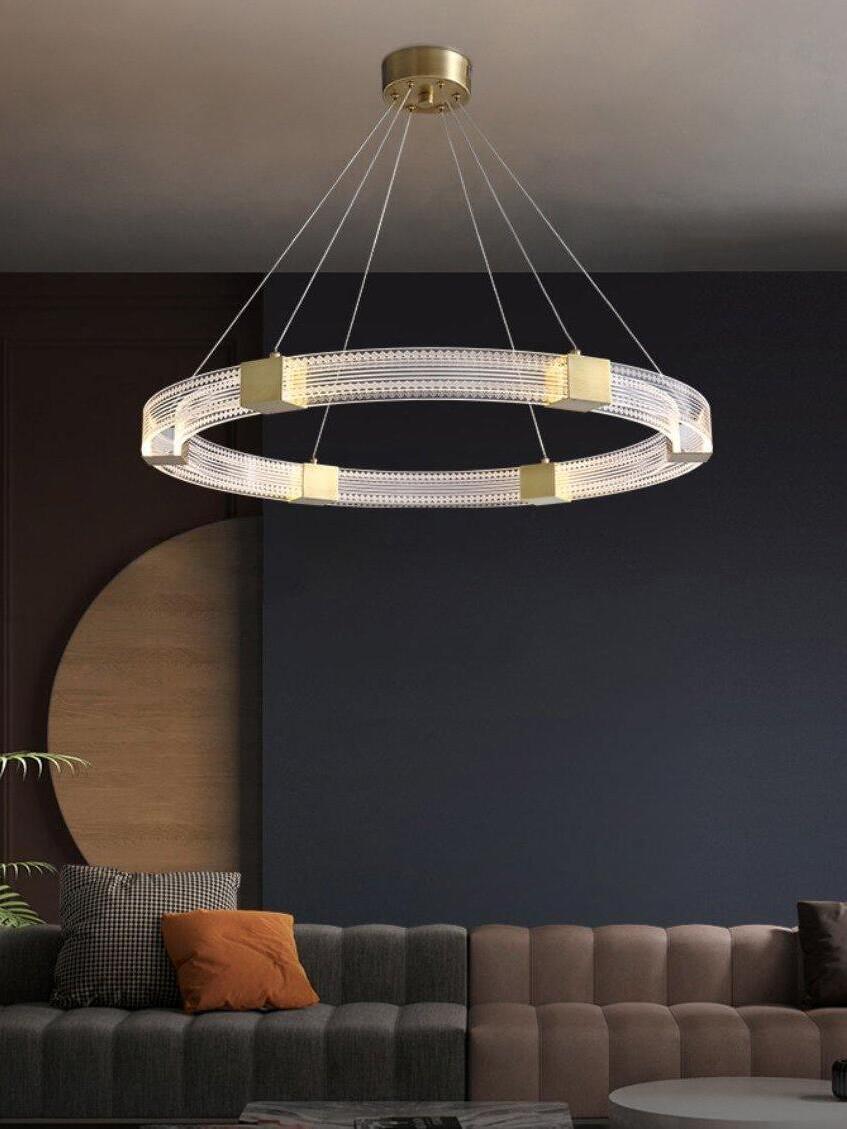 Parallel Ring LED Chandelier