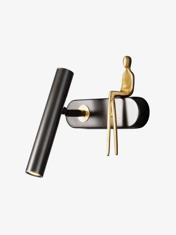 Brass Villain Wall Lamp