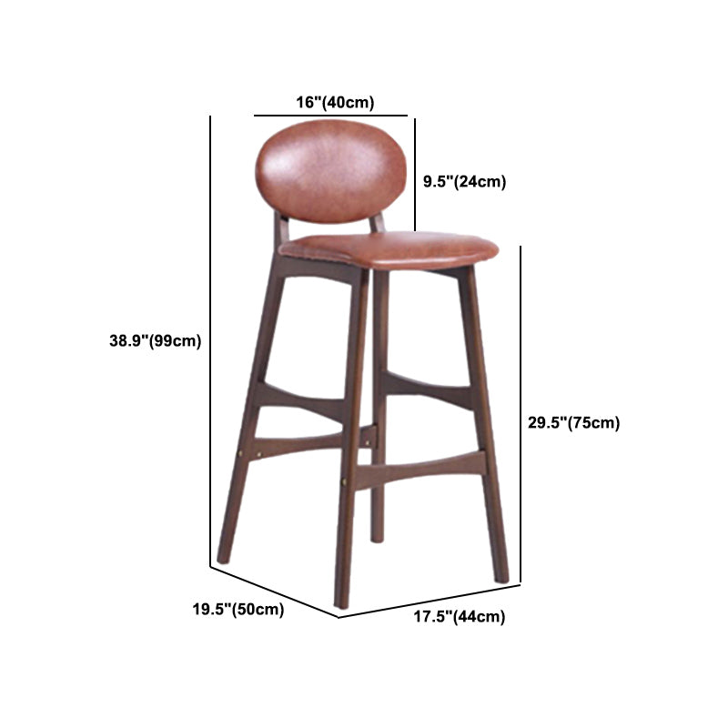 Modern Oak Wood Bar Table Set 1/2 Pieces Wooden Counter Table with ...