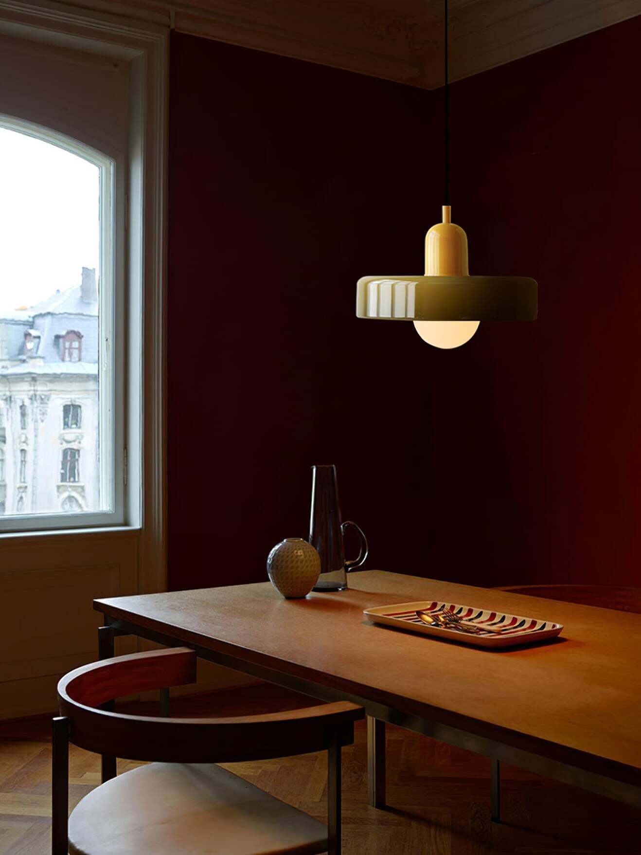 Disc Orb Pendant Lamp