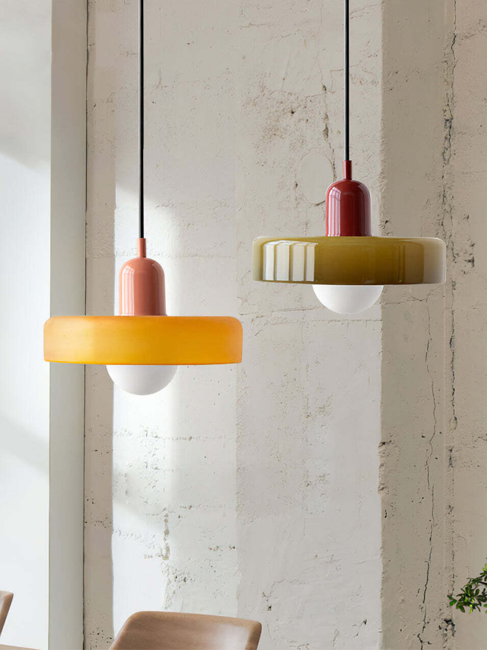 Disc Orb Pendant Lamp