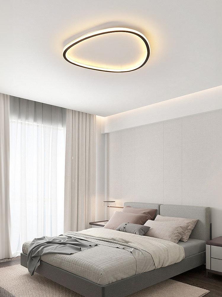 Geometry Simple Oval LED Ceiling Light